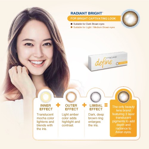 New Acuvue Radiant Bright & Charm